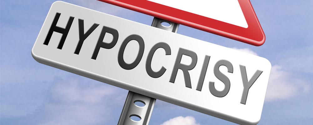Hypocrisy – Gregory Scott Blog